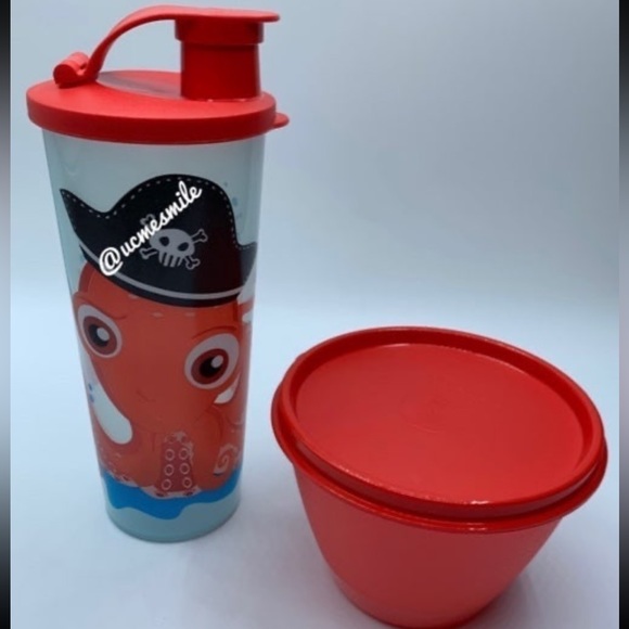Tupperware | Kitchen | Tupperware Kids Pirate Octopus Lunch Set | Poshmark